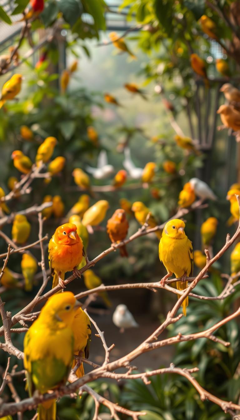 Types of Canaries and Their Characteristics – Birds Collector