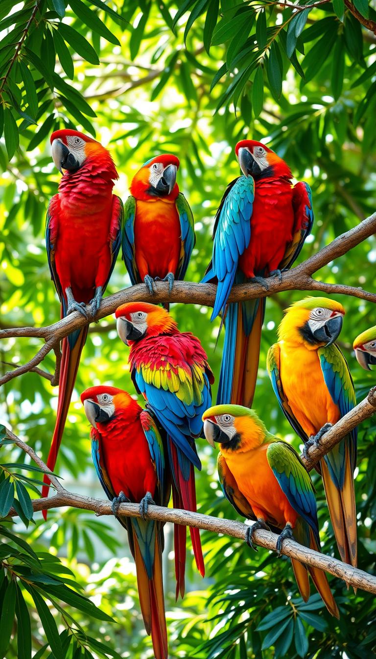 Macaw Colors and Species Identification – Birds Collector